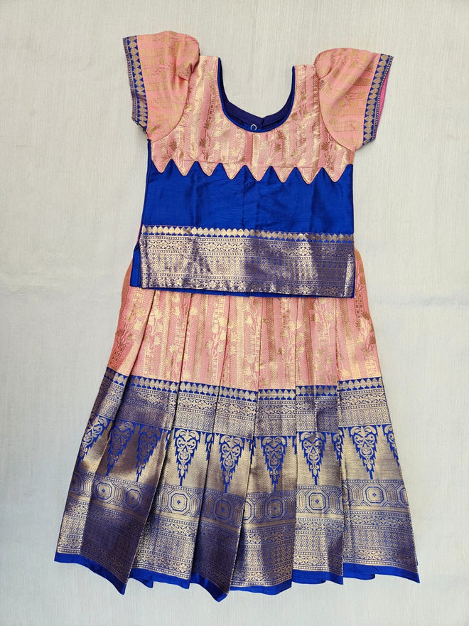 Luxury Pattu Dress for Baby Girl | Prince N Princess Ethnic.